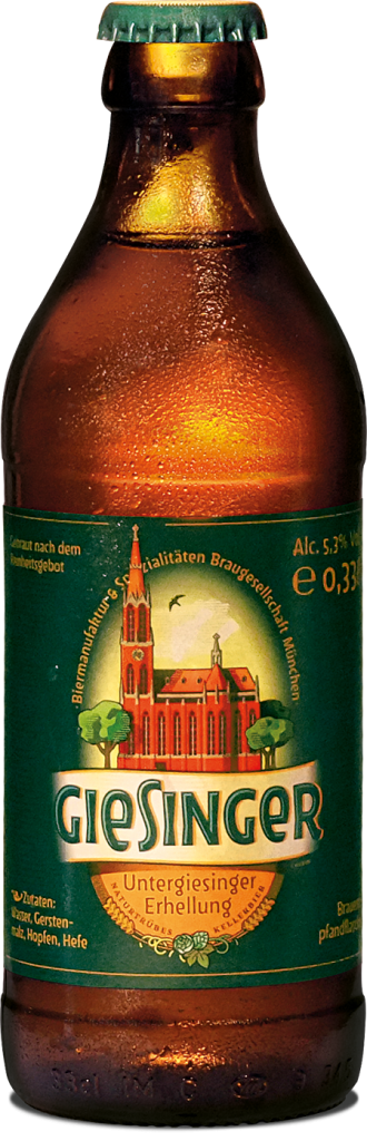 Neu im Sortiment: Giesinger Biere | Getränke-Service Laupheimer